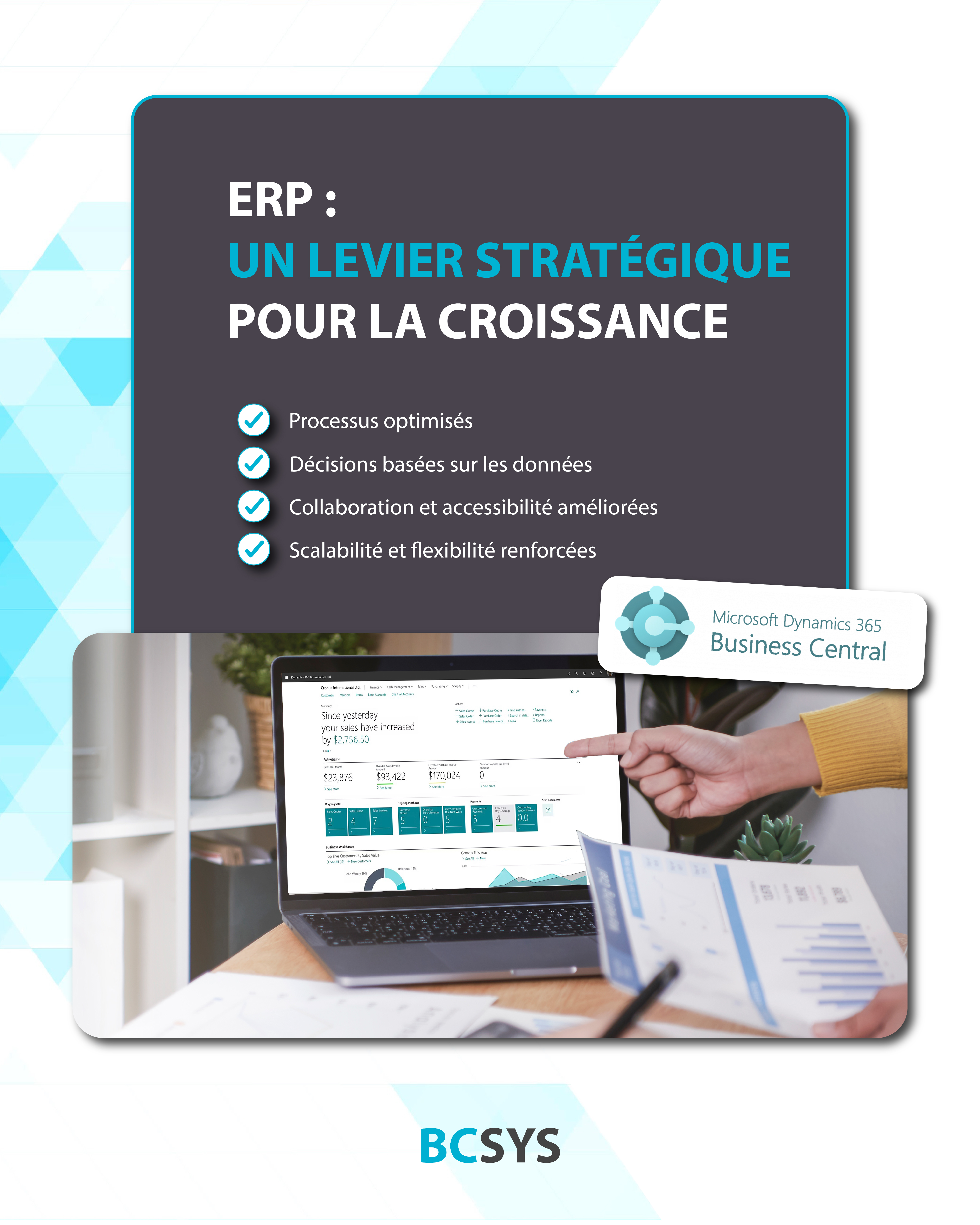 ERP : un levier stratégique pour la croissance - BCSYS